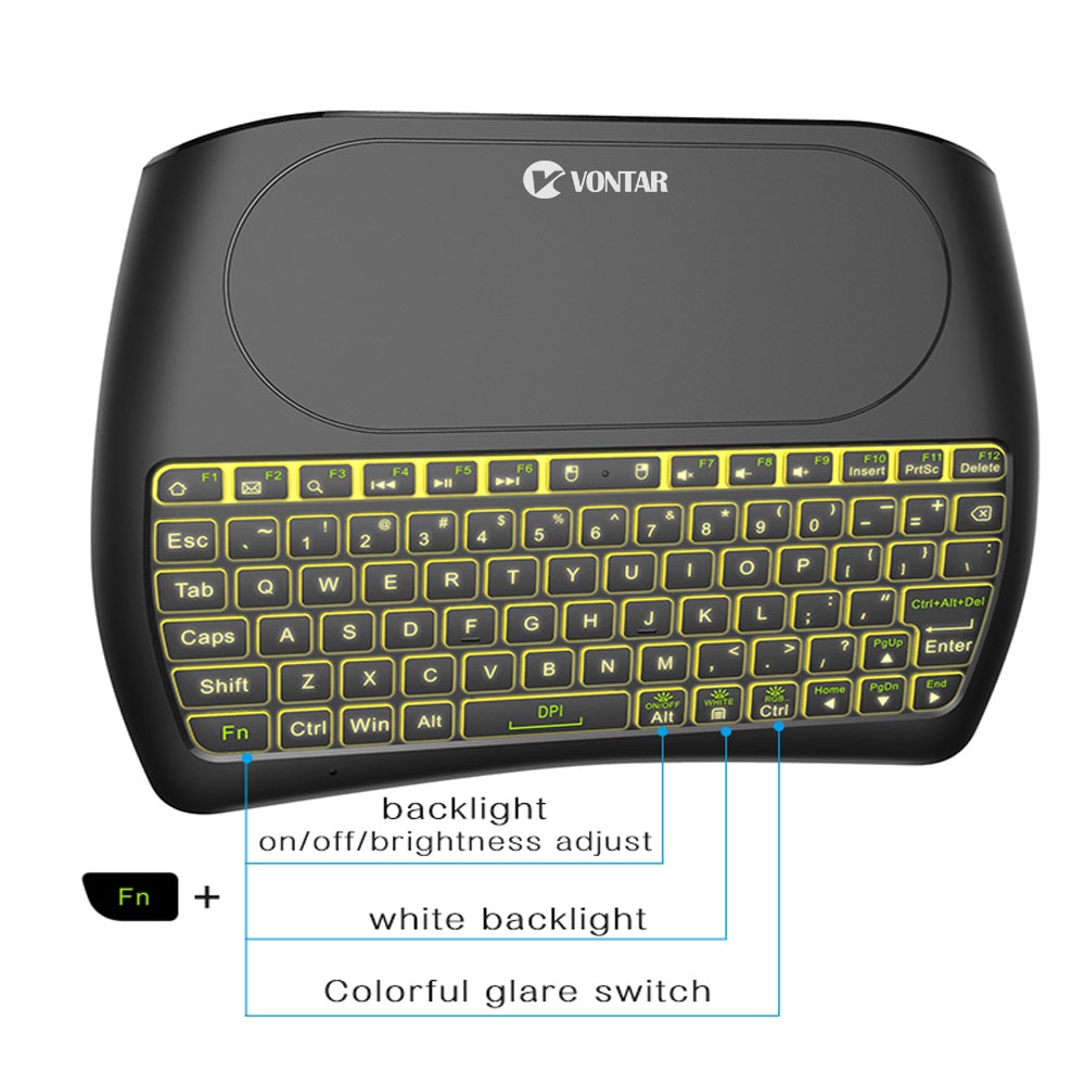LED Design Wireless Keyboards